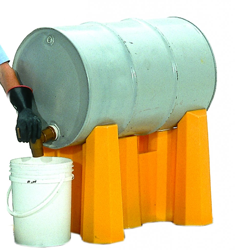 Drum Rack P1, Polyethylene, one-drum horizontal rack | E-Environmental ...